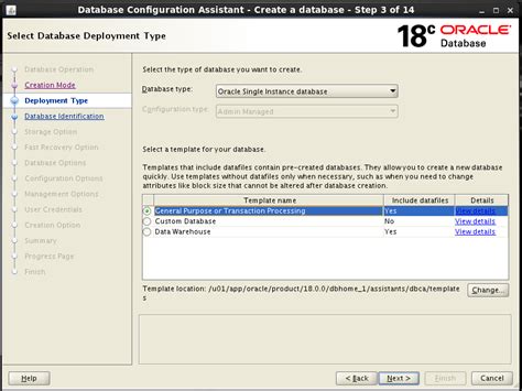 Creating Database On Oracle Database 18cr1 Using Dbca Gui And Then Silent Huzefa Patels