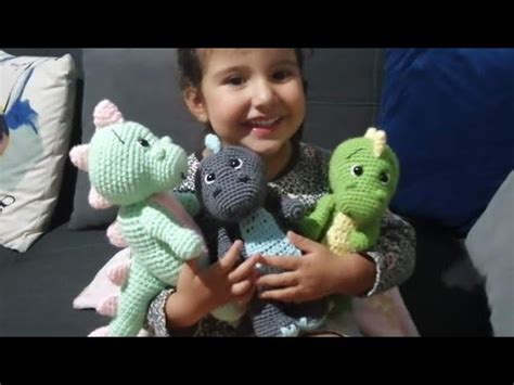 Dinosaurio A Crochet Amigurumi Paso A Paso Primera Parte