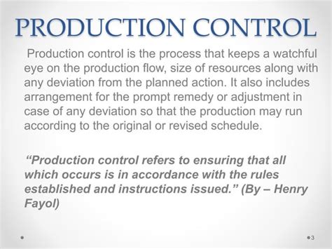 Production Planning Control Ppt