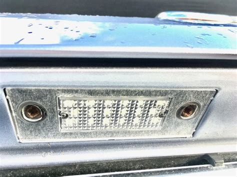 LED Kennzeichenbeleuchtung Ausstattungen Umbauten Audi A2 Club