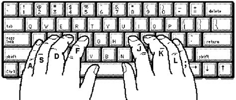 Home Row Typing Practice