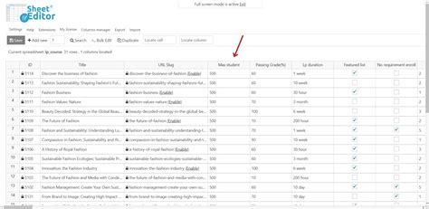 LearnPress Bulk Edit Max Number Of Babes