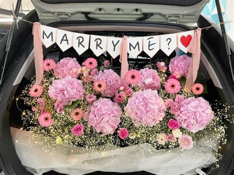 용인 트렁크프로포즈 역북동꽃집 선릿가든 자동차프로포즈 네이버 블로그