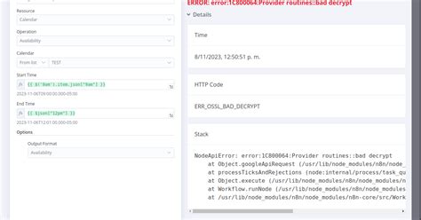 I Have A Problem With The Google Calendar Node Questions N8n Community