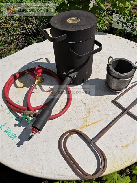 Печка плавильная газовая 1500 градусов купить в Самаре цена 25000 Р на Directlot Ru