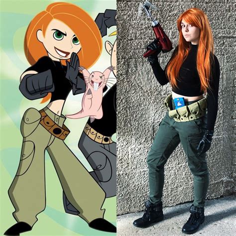 Diy Kim Possible Cosplay With Feisty Attitude