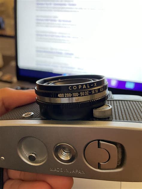 Olympus Pen D3 Iso Ring Is Stuck R Analogcommunity