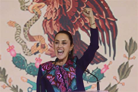Claudia Sheinbaum es elegida como la primera mujer presidenta de México