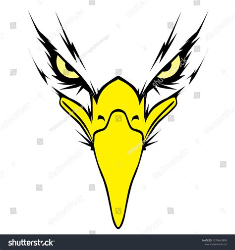 Eagle Eye Vector Stock Vector Royalty Free 1270643809 Shutterstock