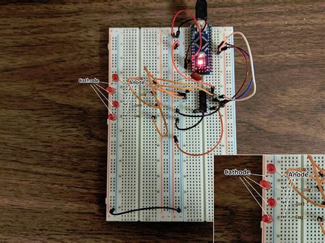 Strange Behaviour From 74hc595 Shift Register Leds And Multiplexing