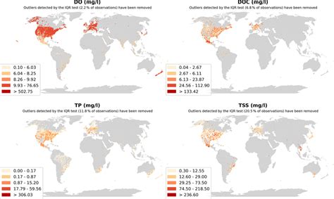 Figure A2 Spatial Distribution Of Yearly Median Observation Values For