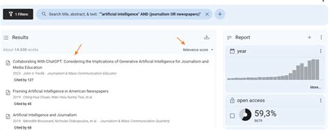openalex una prometedora base de datos en busca de mejoras