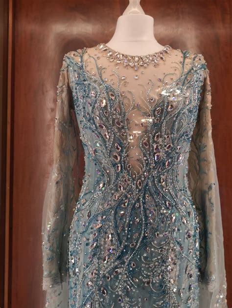 Pin On Elsa Broadway Frozen Costume Broadway Dress Elsa Dress