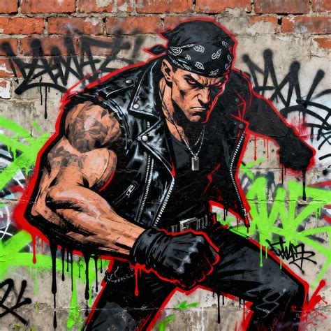 Gangster Graffiti Drawings Create Your Own Ai Art