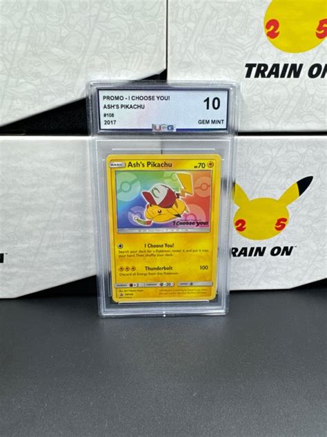 Wizards Of The Coast 1 Graded Card Ashs Pikachu Promo Ucg 10