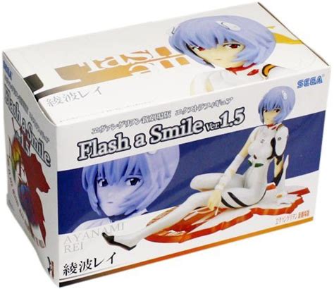 Rei Ayanami Figure Flash A Smile Ver Evangelion Sega
