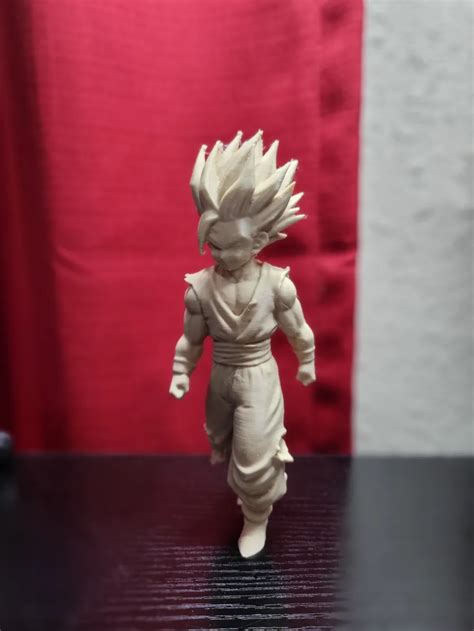 Gohan Ssj2 Statue Dbz By Loldabird Makerworld Download Free 3d Models
