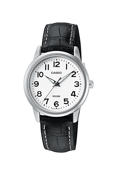 Casio Ceas Cu O Curea De Piele Negru Emag Ro