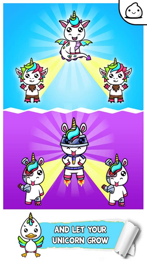 Unicorn Evolution 2 Idle Cute Clicker Game Kawaii Apk For Android