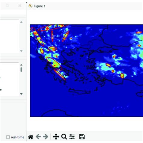 Visualization Of Rainfall Data On A Contour Map For The Date 03062023 Download Scientific