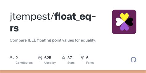 github jtempest float eq rs compare ieee floating point values for