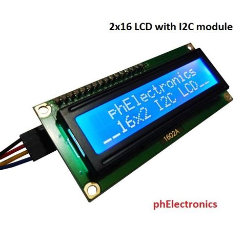 màn hình lcd 16x2 mô đun lcd xanh i2c với mô đun lcd iic i2c i2c 1602