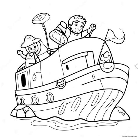 Adventurous Tle Characters Coloring Page 30095 23783