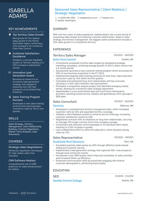 10 Door To Door Sales Resume Examples And Guide For 2025