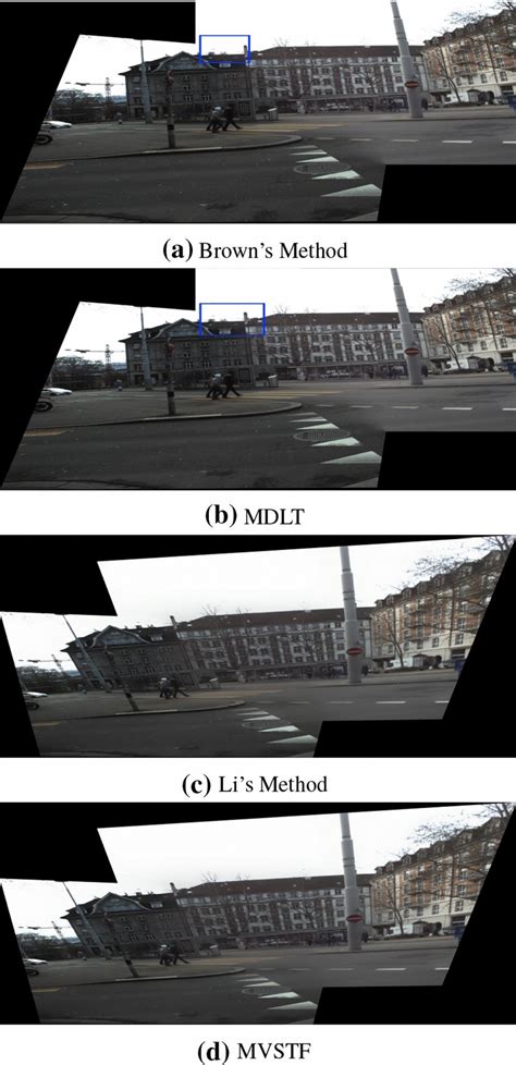 Performance Of Stitching Algorithm For The 88th Frame Of Case 6
