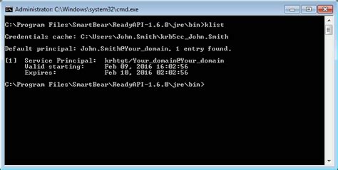 Spnegokerberos Authentication Readyapi Documentation