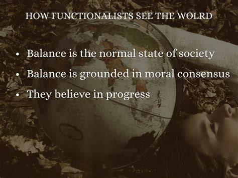 Functionalist Theory By Elise Gillespie