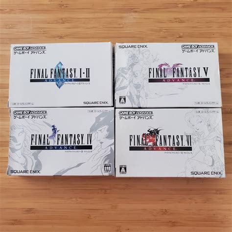 1円スタート Gba ファイナルファンタジー 1 2 4 5 6 箱説 ゲームボーイアドバンス 送料230円 FfⅠ Ⅱ Ⅳ Ⅴ Ⅵロール