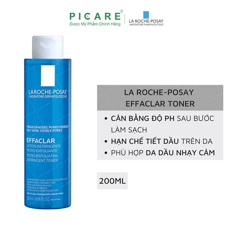 Nước Cân Bằng Giàu Khoáng Dành Cho Da Dầu La Roche Posay Effaclar