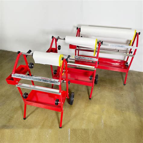 Mobile 18 Multi Roll Masking Paper Machine With Storage Trays Paper