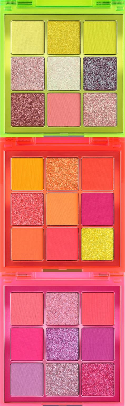Huda Beauty Neon Obsessions Eyeshadow Palettes For Summer 2019 Beauty