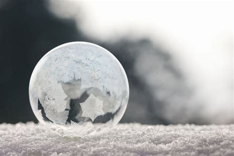 Freezing Bubbles Experiment