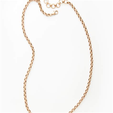 Long Rolo Chain Necklace Fallen Aristocrat
