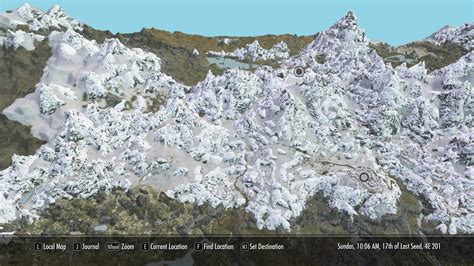 Cannot Pan The Map To See All Of Bruma Rbeyondskyrim