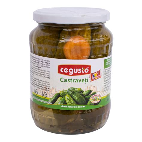 Castraveți în Oțet 680g Conservfruct Cegusto Zorina