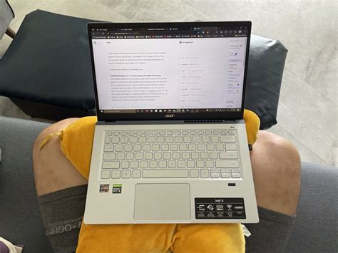 Acer Swift X Review A Powerful Compact Laptop For Content Creators Technave