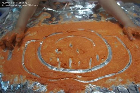 밀가루풀 만드는 방법 핑거페인팅 밀가루풀로 그림그리기 네이버 블로그