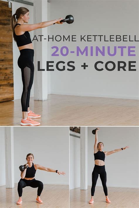 30 Minute Kettlebell Leg Workout Video Nourish Move Love Kettlebell Strength Training
