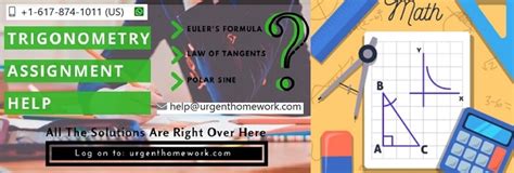 Trigonometry Homework Help Trigonometry Assignment Help