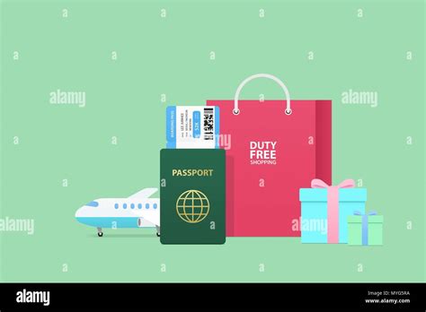 Flat Design For Online Shopping Flat Style Objects Vector Illustration 020 Stock Vector Image