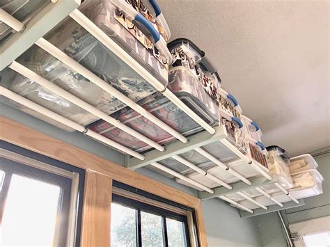 Overhead Garage Storage Racks Diy Dandk Organizer