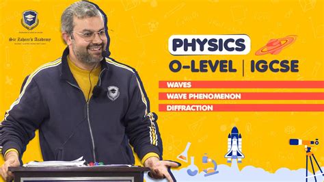 O Level 5054 Igcse 0620 Physics Waves Wave Phenomenon Diffraction Youtube