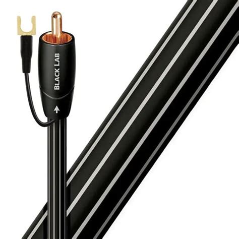 Audioquest Black Lab Lgc Subwoofer Cable Techx Malaysia Home Audio Online Store