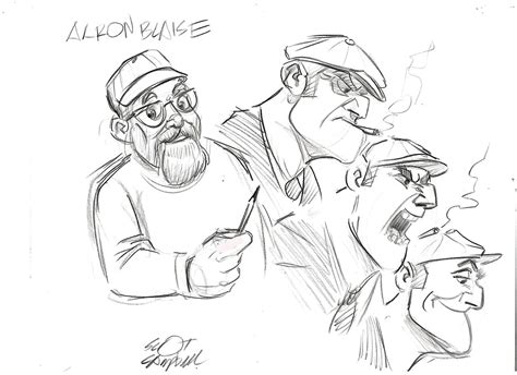 Aaron Blaise Sketch By Scotdouglascampbell On Deviantart