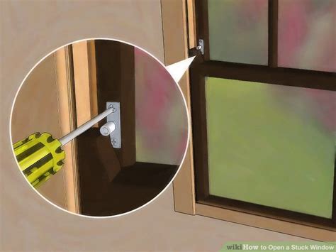 3 Ways To Open A Stuck Window Wikihow