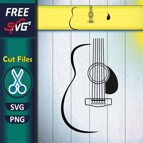 Acoustic Guitar Svg Free Download Free Svg Files